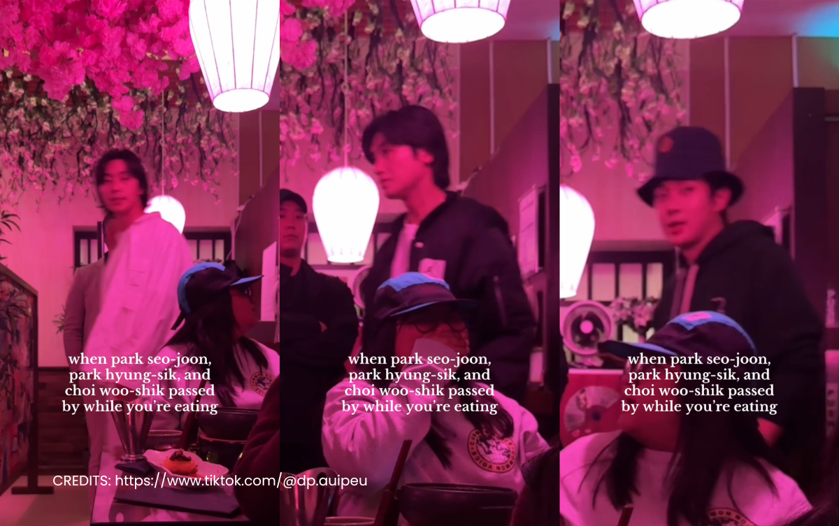 Wooga Squad’s Park Seo-Joon, Park Hyung-Sik, and Choi Woo-Shik dined a